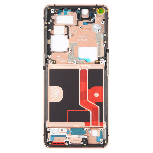 Original LCD Frame for OPPO Find X2 Pro CPH2025 PDEM30 (Gold)